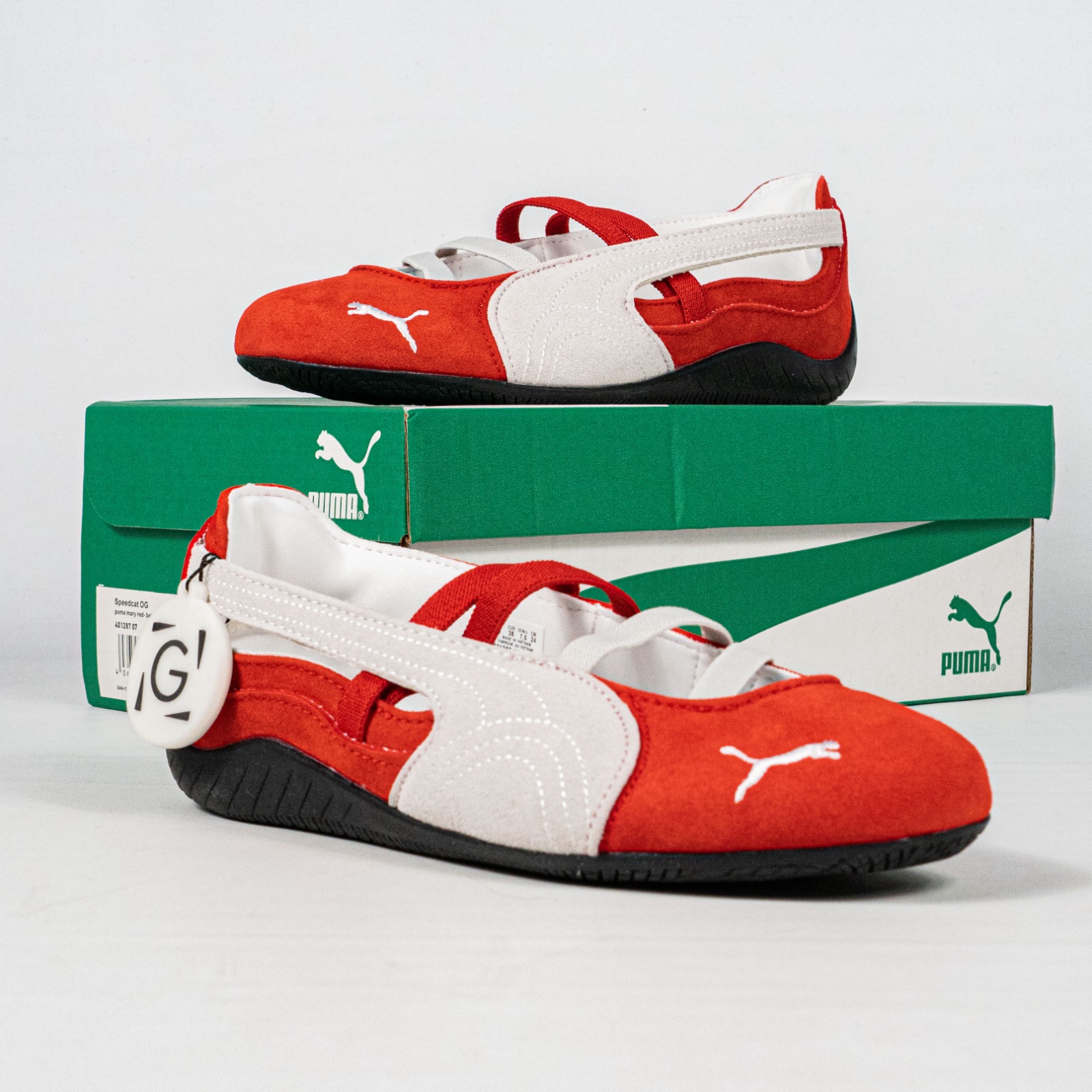 Sepatu Speedcat Ballet For All Time Red White Sneakers Authentic ...