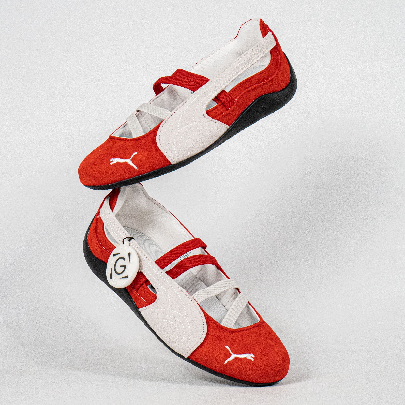 Sepatu Speedcat Ballet For All Time Red White Sneakers Authentic ...