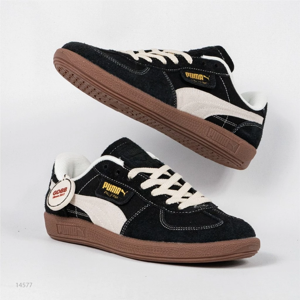 Sepatu Palermo Vintage Black Frosted Ivory Black Gum Sneakers Authentic ...